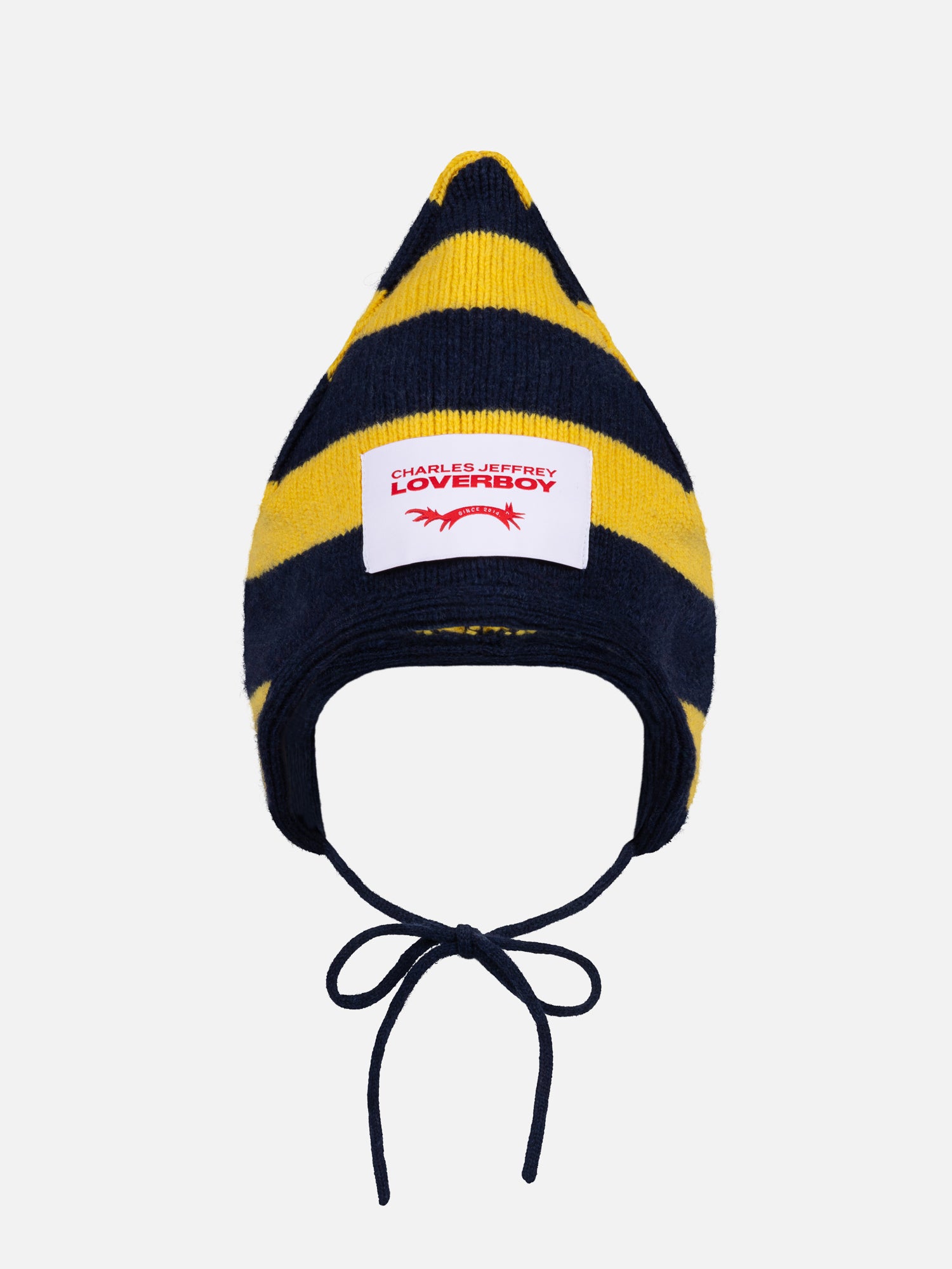 SPIKE BONNET in YELLOW NAVY